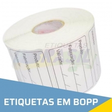 Etiquetas em Bopp - O que é Filme Bopp Adesivo?