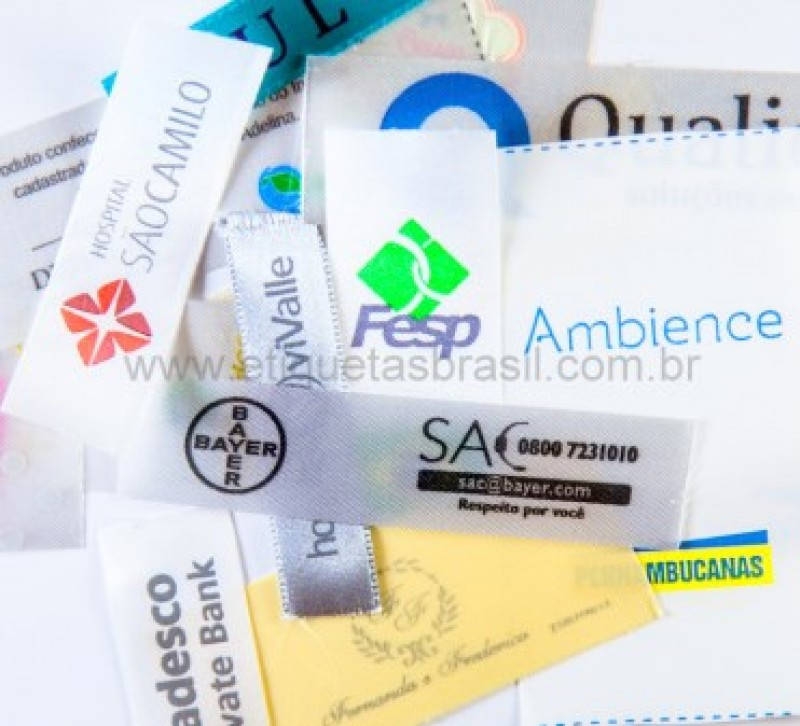 Etiquetas Texteis - Etiquetas Brasil