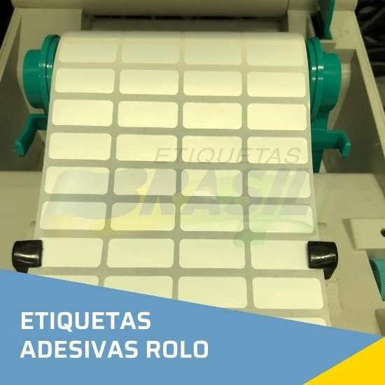 Rolos de Etiquetas Auto Adesivas