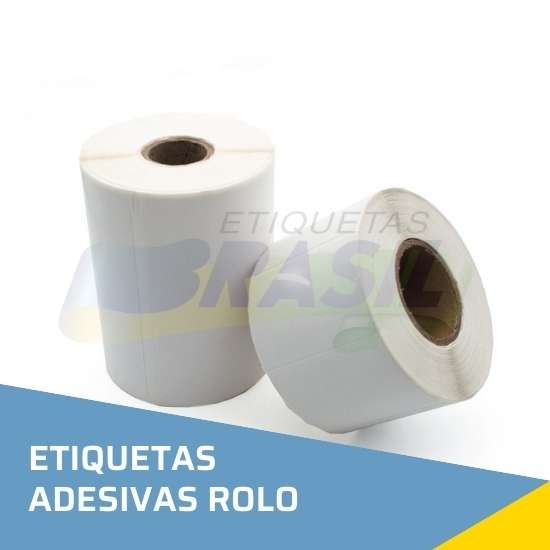 Rolos de Etiquetas Auto Adesivas